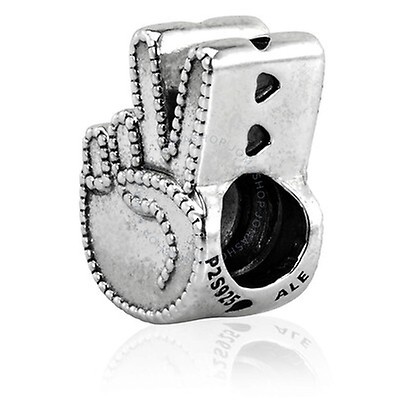 Pandora Square Blue Star Charm In Sterling Silver 796360NSB - Ladies ...