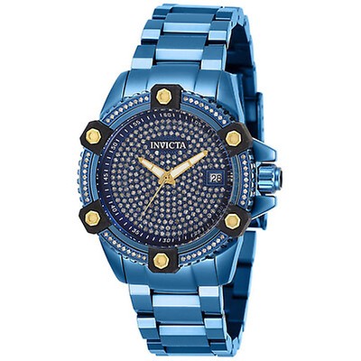 Invicta Pro Diver Quartz Gold Dial Ladies Watch 27974 27974 - Pro Diver ...