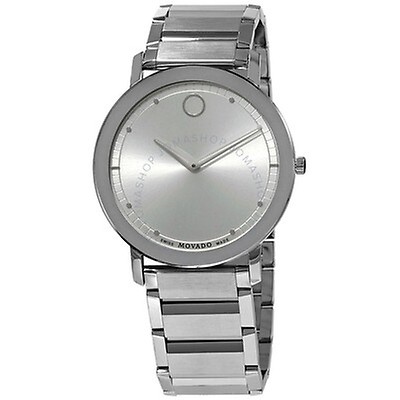 Movado Heritage Series Circa Chronograph Quartz Black Dial Men's Watch ...