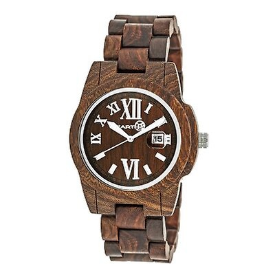 Earth Eco-Friendly Dark Brown Wood Raywood Watch EW1702 EW1702 ...