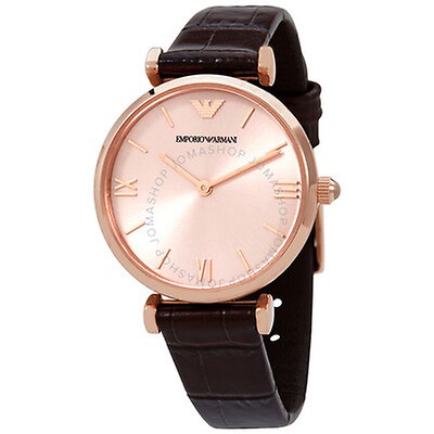 Emporio Armani Classic Mother of Pearl Dial Ladies Watch AR1910 AR1910 ...