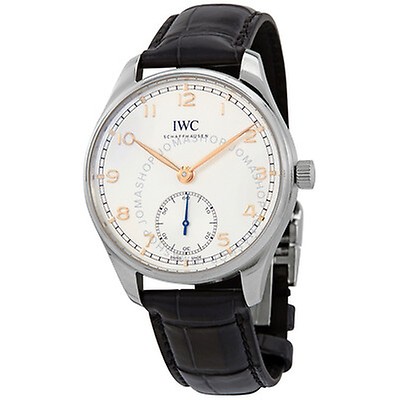 IWC Portofino Automatic Silver-plated Dial Men's Watch IW356517 ...