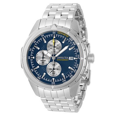 Invicta Aviator Chronograph Blue Dial Men's Watch 17203 17203 - Invicta ...
