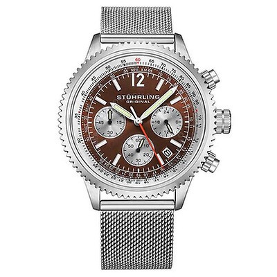 Stuhrling Original Monaco Black Dial Men's Watch M15560 M15560 ...