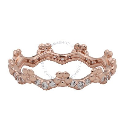 Pandora Open Heart Stud Earrings In 14k Rose Gold-plated 280528CZ ...