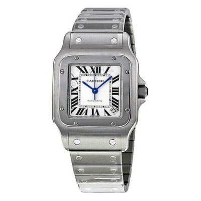 Cartier Santos 100 Men's Watch W2020010 W2020010 7612456402456 ...