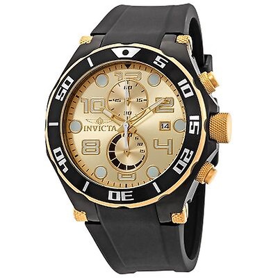 Invicta I Black Dial Black Polyurethane Ladies Watch 10068 10068 ...