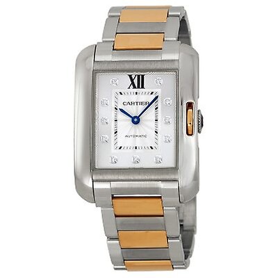 Cartier Tank Solo XL Automatic Silver Dial Men's Watch W5200027 ...