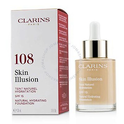 Clarins Ladies Everlasting Cushion Foundation SPF 50 0.5 oz # 108 Sand ...