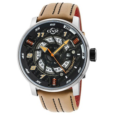 Gv2 By Gevril Triton Automatic Black Dial Men's Watch 3400 3400 ...