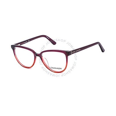 Calvin Klein Ladies Black Square Eyeglass Frames CK1810800152 ...