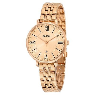 Fossil Riley Multi-Function Champagne Dial Ladies Watch ES3203 ES3203 ...
