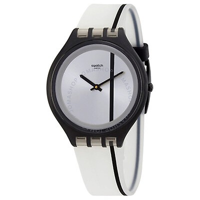 Swatch Skinstripes Light Grey Dial Unisex Watch SVUL100 SVUL100 ...