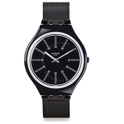 Swatch Ecaille Black Dial Brown Tortoise-shell Plastic Ladies Watch ...