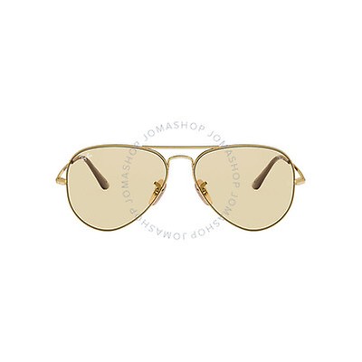 Ray-Ban AVIATOR METAL II Unisex Green Aviator Sunglasses RB3689 914831 ...