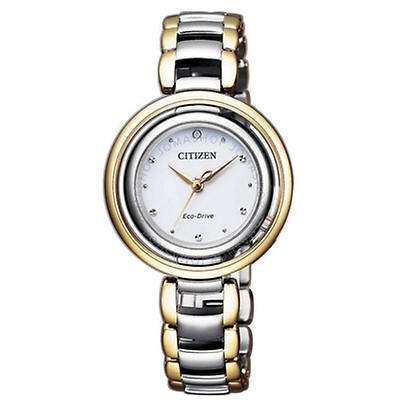 Citizen Regent Eco-Drive Mother of Pearl Dial Ladies Watch EW1824-57D ...
