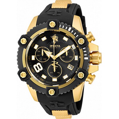 Invicta Reserve Chronograph Quartz Black Dial Men's Watch 32226 32226 ...