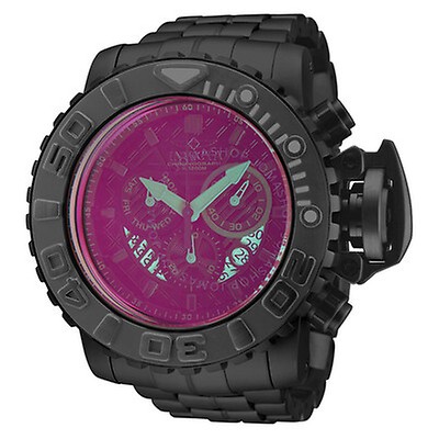 Invicta Pro Diver Chronograph Black Dial Black Coke Bezel Men's Watch ...