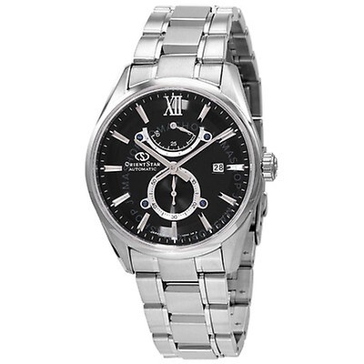 Orient Star Automatic White Dial Brown Leather Men's Watch RE ...