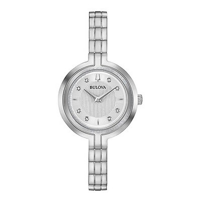 Bulova Casual Diamonds Ladies Watch 98P115 98P115 042429463325 - Bulova ...