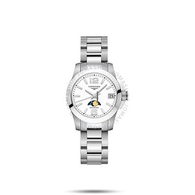 Longines Conquest Classic Quartz Blue Dial Ladies Watch L22864926 ...
