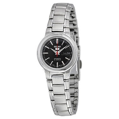 Seiko Open Box - Seiko 5 Automatic Silver Dial Stainless Steel Men's ...