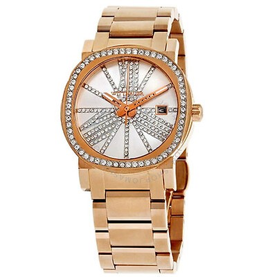 Bulova Phantom Quartz Crystal Embellished Ladies Watch 98L235 98L235 ...