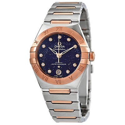 Omega Constellation Diamond Mother of Pearl Dial Ladies Watch ...
