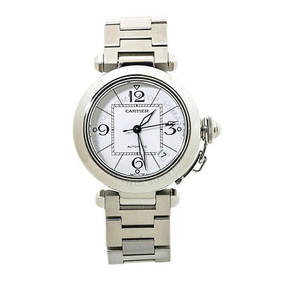 Cartier Pre-owned Cartier Pasha de Cartier Automatic White Dial Ladies Watch 2324 2324 - Pre ...