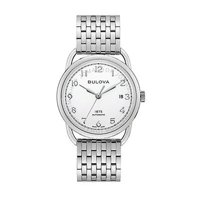 Bulova VWI Special Edition HACK Automatic Black Dial Men's Watch 96A259 ...