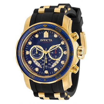 Invicta Pro Diver Quartz Blue Dial Blue Silicone Men's Watch 30953 ...