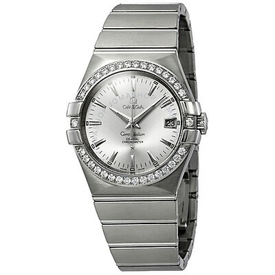 Omega Constellation Chronometer Automatic Silver Dial Watch 12320352 ...