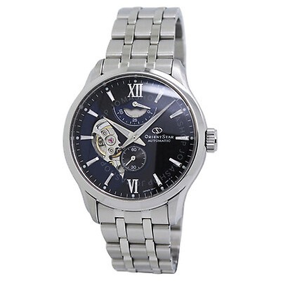 Orient Star Automatic Blue Open Heart Dial Men's Watch RE-AT0001L00B RE ...