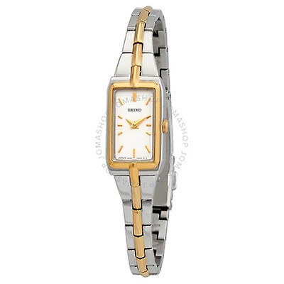 Seiko Solar Quartz Champagne Dial Ladies Watch SWR048 SWR048 029665204103 - Seiko, Solar - Jomashop