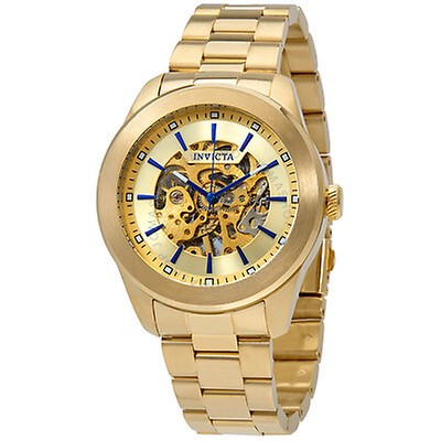 Invicta Open Box - Invicta Pro Diver Quartz Two-tone 18k Gold Men's ...