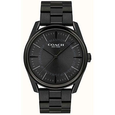 Coach Preston Quartz Black Dial Watch 14503774 14503774 - Watches ...