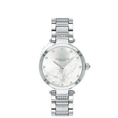 Coach Delancey Silver Dial Stainless Steel Bangle Ladies Watch 14502259 ...