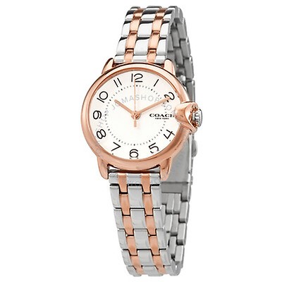 Coach Delancey Beige Dial Ladies Watch 14502760 14502760 885997224093 ...