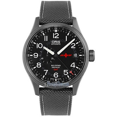 Oris Big Crown X1 Calculator Black Dial Chronograph Men's Watch 675 ...