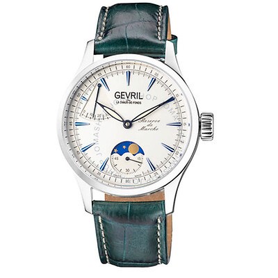 Gevril Five Points Automatic Silver Dial Men's Watch 48702A 48702A ...
