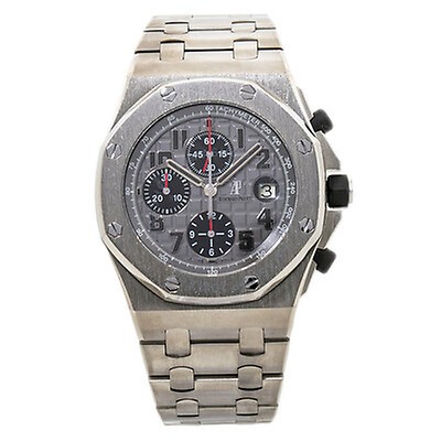 Audemars Piguet Royal Oak Offshore Black Mega Tapisserie Dial Men's ...