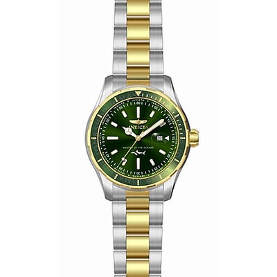 Invicta Pro Diver Green Dial Stainless Steel Men's Watch 13928 13928 ...