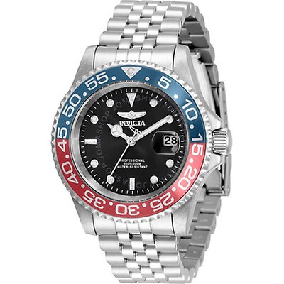 Invicta Pro Diver Quartz Silver Dial Pepsi Bezel Men's Watch 8933 8933 ...