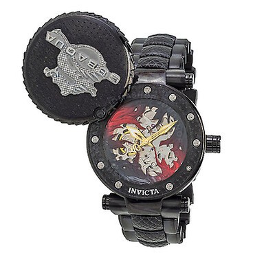 Invicta Speedway Skull Automatic Black Dial Men's Watch 27619 27619 ...
