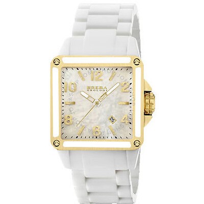 Brera Orologi Valentina Modern Quartz White Dial Ladies Watch ...