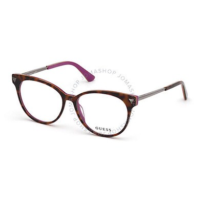 Guess by Marciano Ladies Tortoise Cat Eye Eyeglass Frames GM0221 GM0221 ...