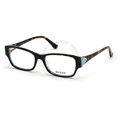 Guess Ladies Red Square Eyeglass Frames GU254906853 GU254906853 - Jomashop