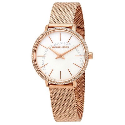 Michael Kors Portia Quartz Silver Dial Ladies Watch MK3837 MK3837 ...