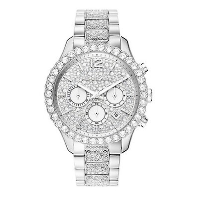 Michael Kors Parker Chronograph Silver Dial Ladies Watch MK5353 MK5353 ...
