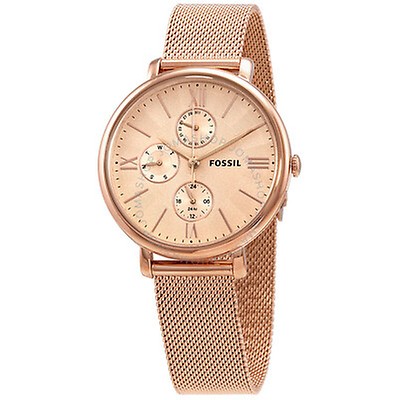 Fossil Sadie Chronograph Quartz Pink Dial Ladies Watch ES4779 ES4779 ...